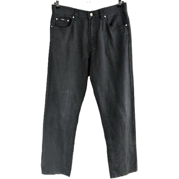 Hugo Boss | Pants | Hugo Boss Alabama Linen Blend Pants Waist 36 Black ...